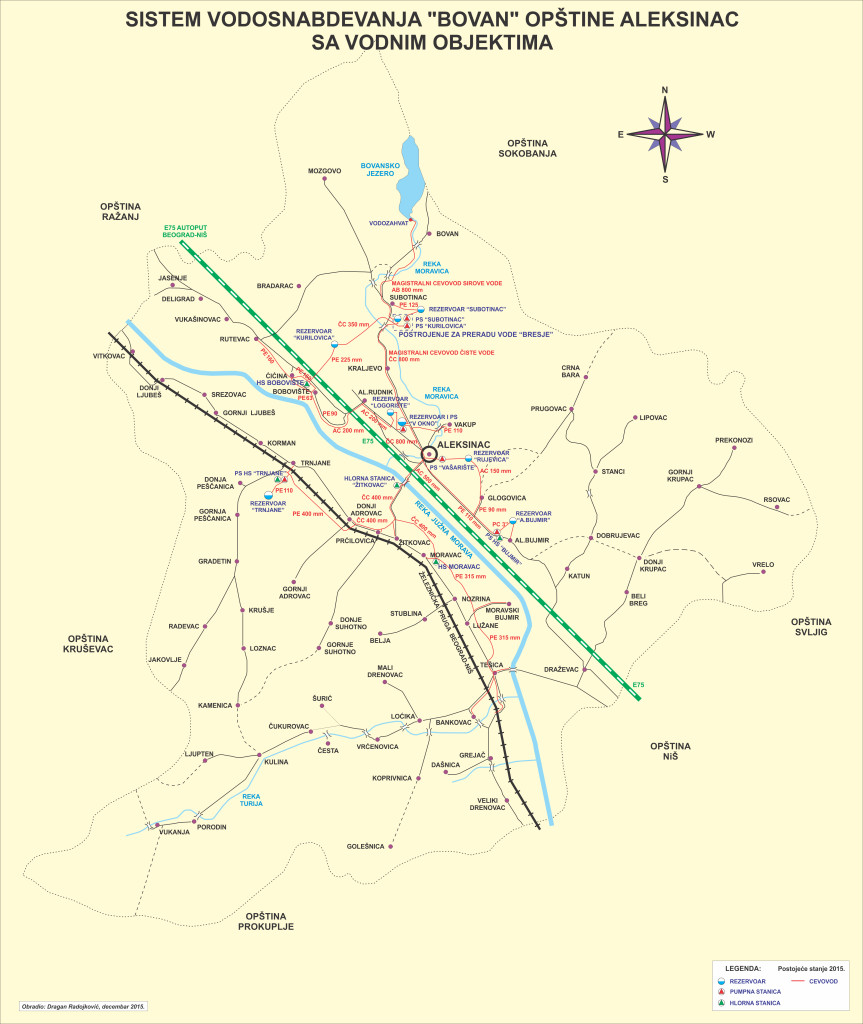 O vodovodu – JKP Vodovod i kanalizacija Aleksinac